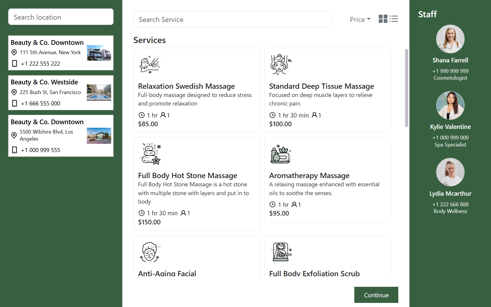 Free Spa Salon Booking System - Online Appointments - WordPress booking ...